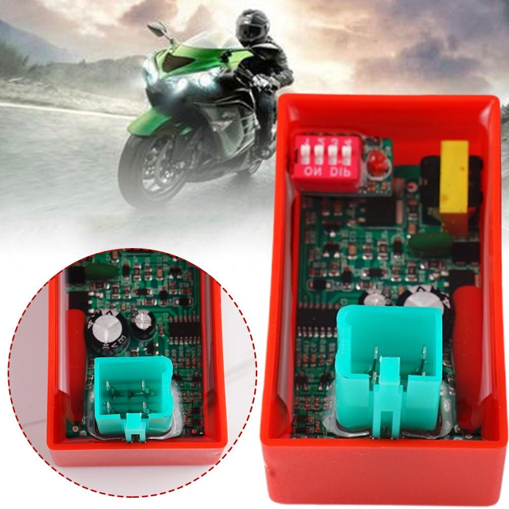 4 Pin Dual Plug Cdi Fits 4-stroke Models Atvs 4 Pin Cdi Motorcycle ...
