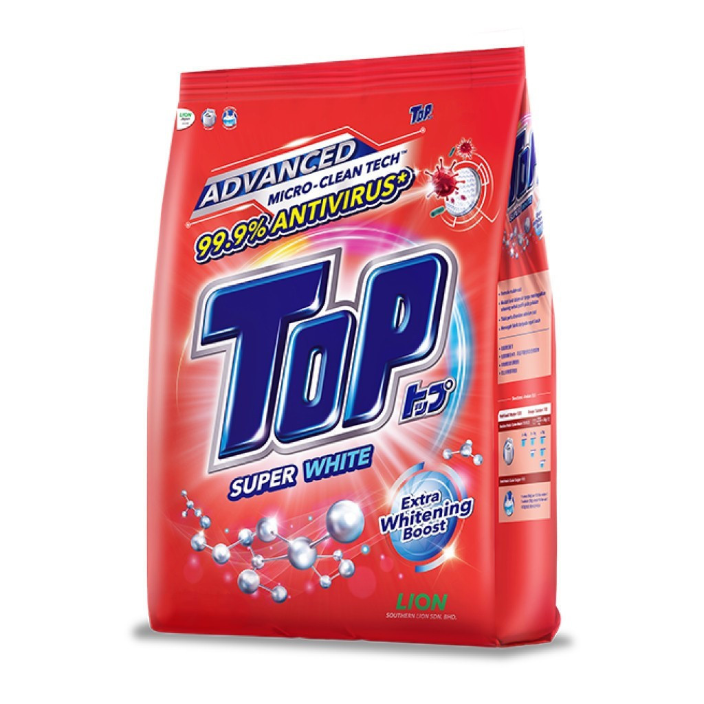 Top Detergent Powder Micro-Clean Tech Super White (2.1kg) | Shopee Malaysia