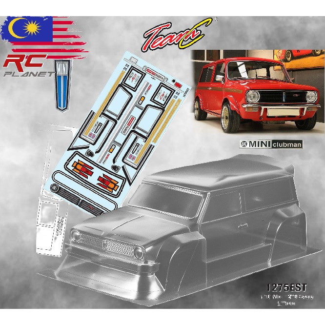 TeamC Racing 1/10 MINI 1275 ESTATE 225MM | Shopee Malaysia