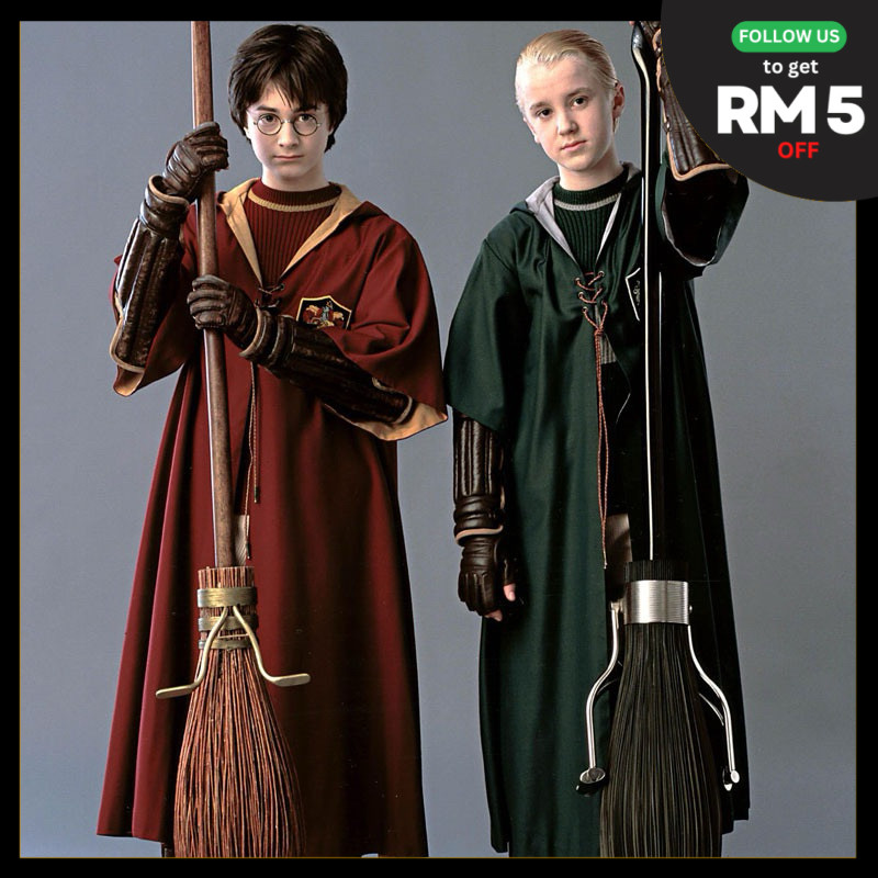 【Ready Stock🇲🇾】Harry Potter Magic School Magic Robe Role Play Costume ...
