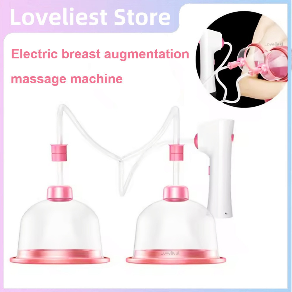 Female Breast Enlargement Machine Vacuum Pump Suction Machine Electric ...