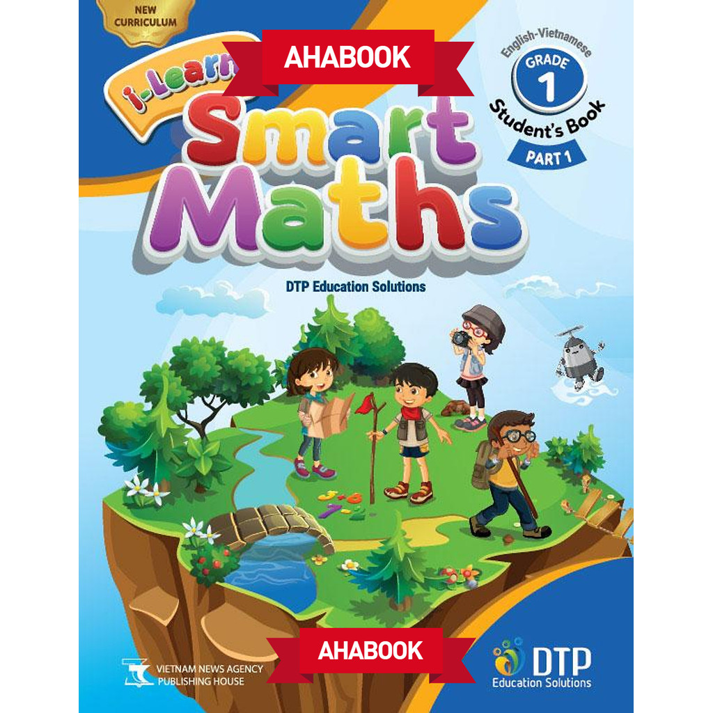 Aha - i-Learn Smart Maths Grade 1 Student's Book Part 1 (ENG-VN) - Color Book - Genuine | Shopee ...