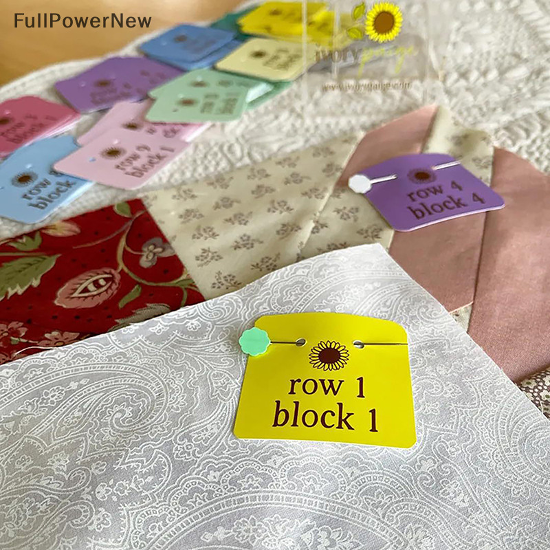 Full Quilt Block Row Markers Innovative Sewing And Quilg Notions Paper ...