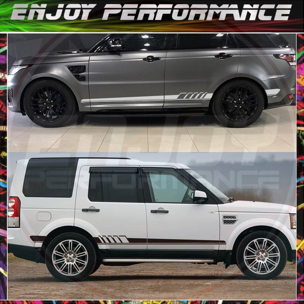 2Pcs Car Stickers For Land Range Rover Discovery 3 4 2 Freelander 2 ...