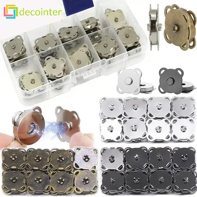 Fashion Metal Snap Fasteners- DIY Craft Sewing Fastener Clasp- Metal ...