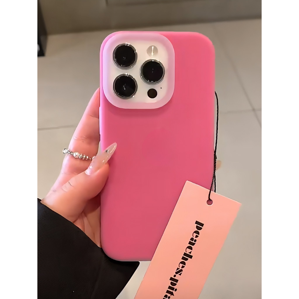Rose red Essence Hole Jelly Phone Case for iPhone 15 14 13 12 11 Pro ...