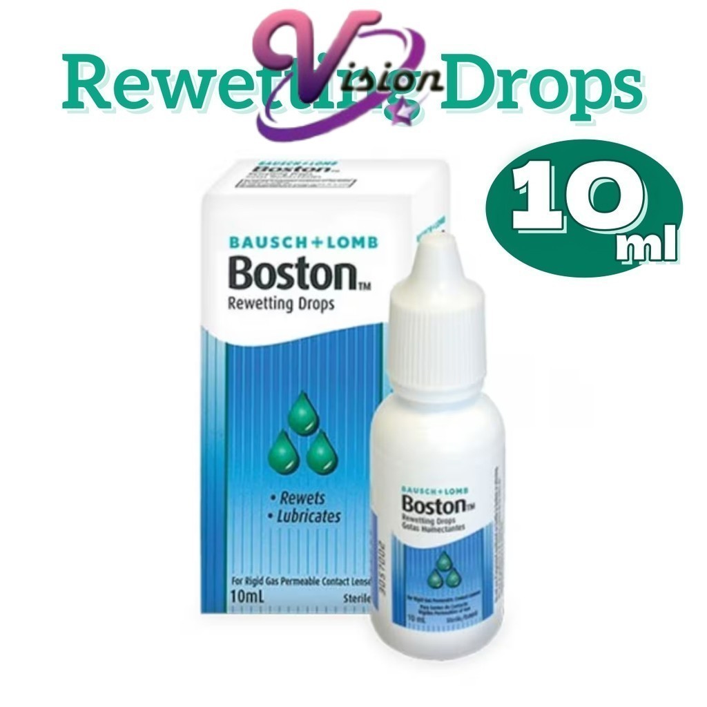 Bausch & Lomb Boston Rewetting Drops (10ml) for RGP Contact Lenses | Shopee Malaysia