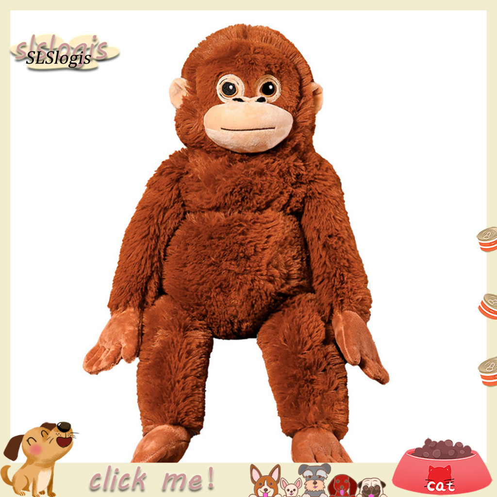 SGW_ Orangutan Plush Toy Orangutan Doll Pillow Adorable Long-armed ... SGW_ Orangutan Plush Toy Orangutan Doll Pillow Adorable Long-armed ...