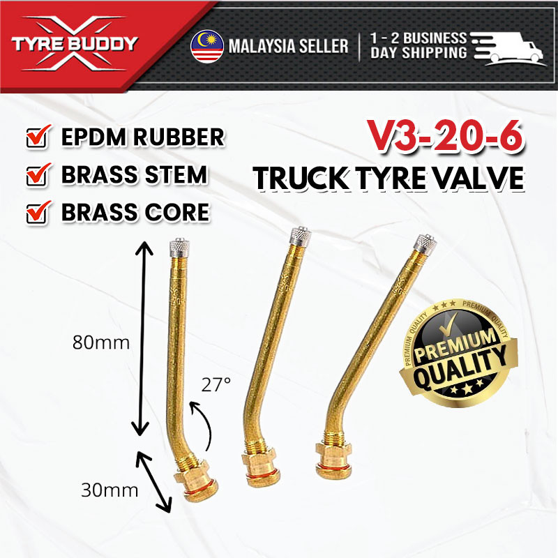 [100PCS] V3-20-6 Truck Valve; Lorry Valve; Bus; Container; Lori ...