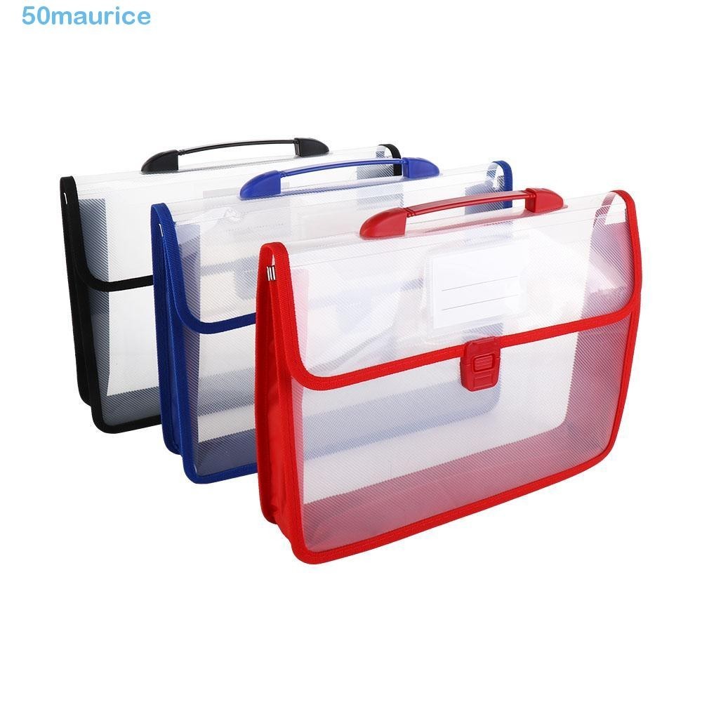 MAURICE File Folder Portable Handle Waterproof School Accordion File ...