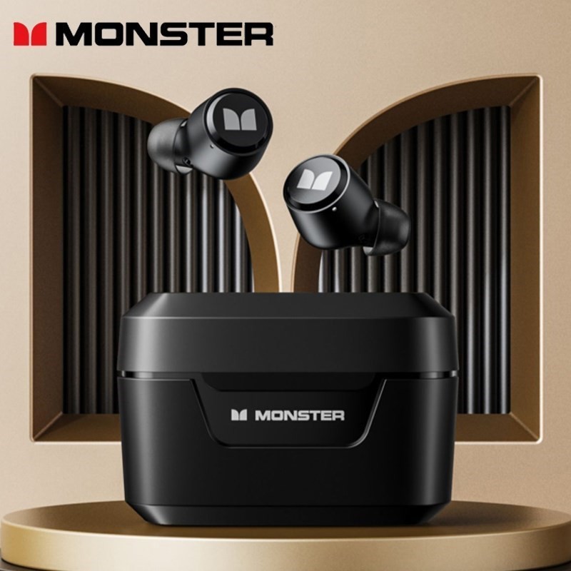 Monster XKT05 TWS Bluetooth 5.2 Mini Fashion Headphones Clear voice ...
