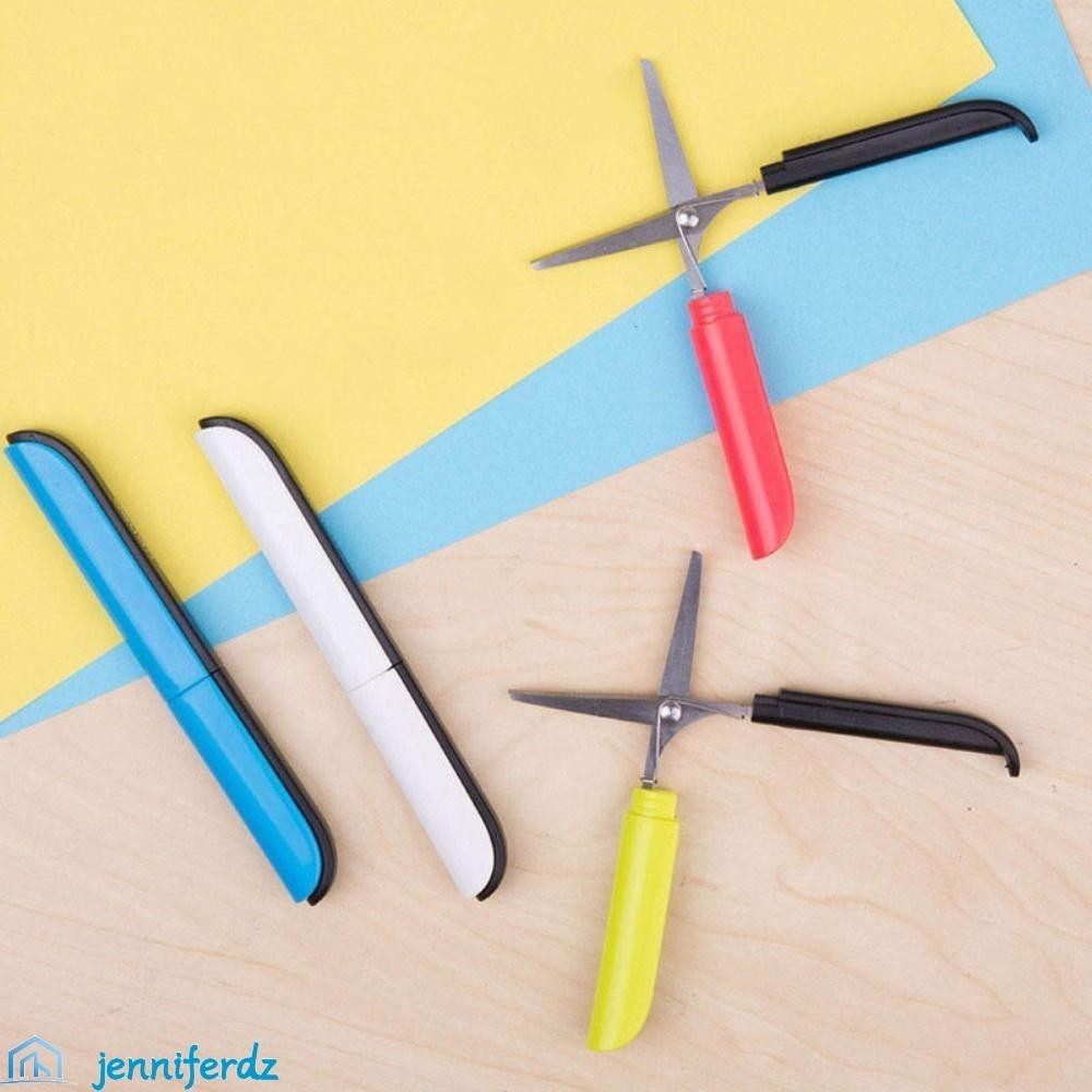 JENNIFERDZ Pen Shape Scissor, Handwork Art Tools Folding Design ...
