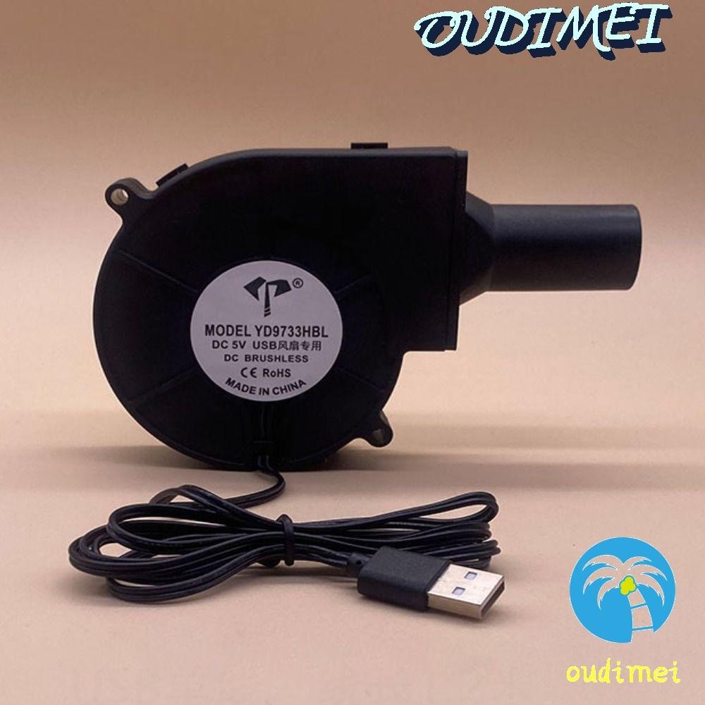 OUDIMEI Blower Fan, USB 3000RPM Air Turbo Blower, Humidifier with 3 ...