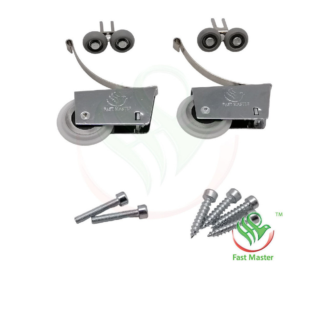 Aluminium Sliding Cabinet Door Anti-Jump Roller Heavy Duty Series ...