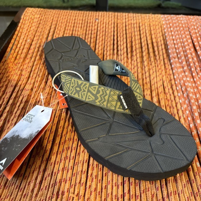 Tomahawk PINCH STRAP PATTERN 2 SANDALS Flip Flops - OLIVE | Shopee Malaysia
