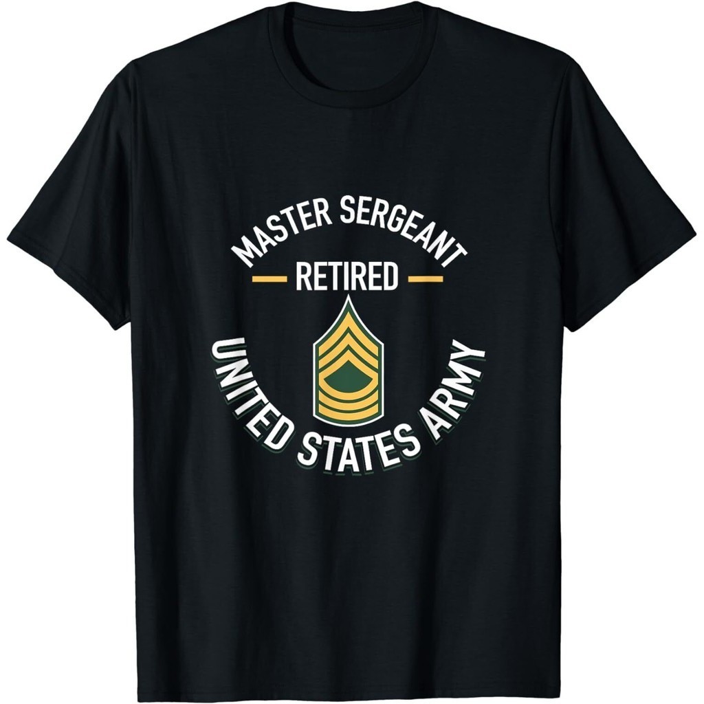 Master Sergeant Retired United States Army Military T-Shirt | Shopee ...