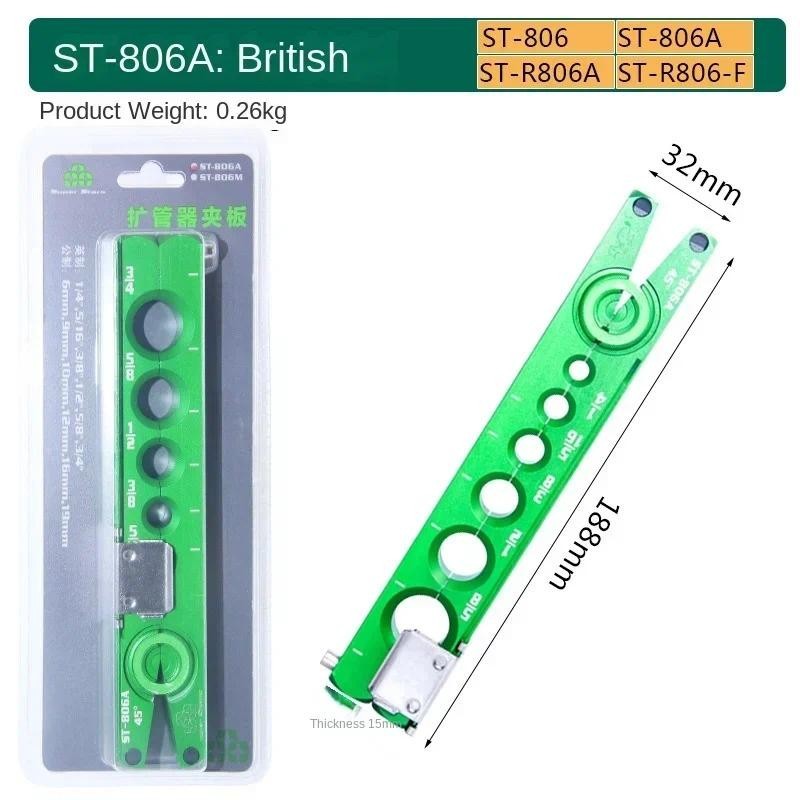 Air Conditioner Tools Reamer Flaring Tool ST-806A Copper Pipe Maintenance Eccentric Tube ...