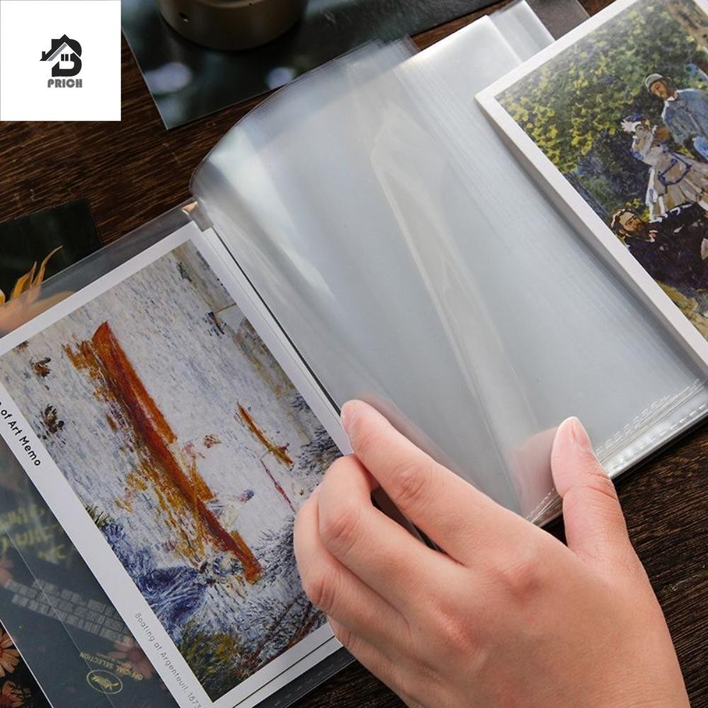 PRICH Postcard Storage Book, A6 Portable Collection Photo Album ...