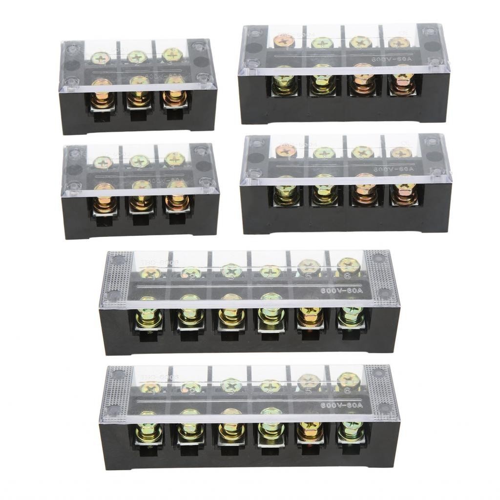 Titishop Terminal Strip Block Large Current Easy Wiring Ground Circuit Kit Shopee Malaysia