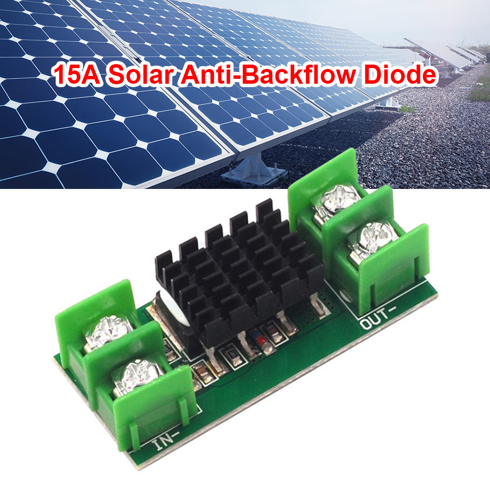 keepdreaming 15A Solar Panel Anti Reverse Irrigation Ideal Diode Board ...
