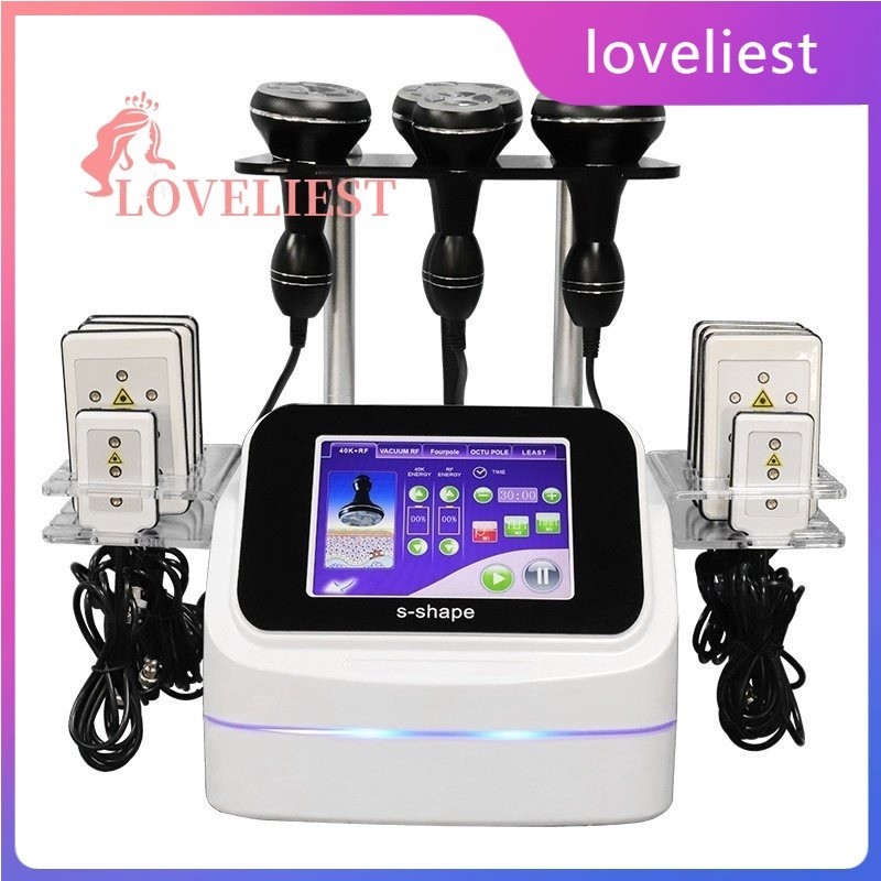 5 in 1 40k Vacuum Ultrasonic Cavitation RF Fat Reduction Slimming ...