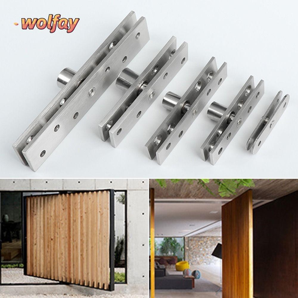WOLFAY Location Shaft, Stainless Steel 360 Degree Rotation Door Pivot ...