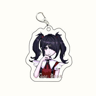 Needy Girl Overdose Anime Keychain Women KAngel Amechan Acrylic Key ...