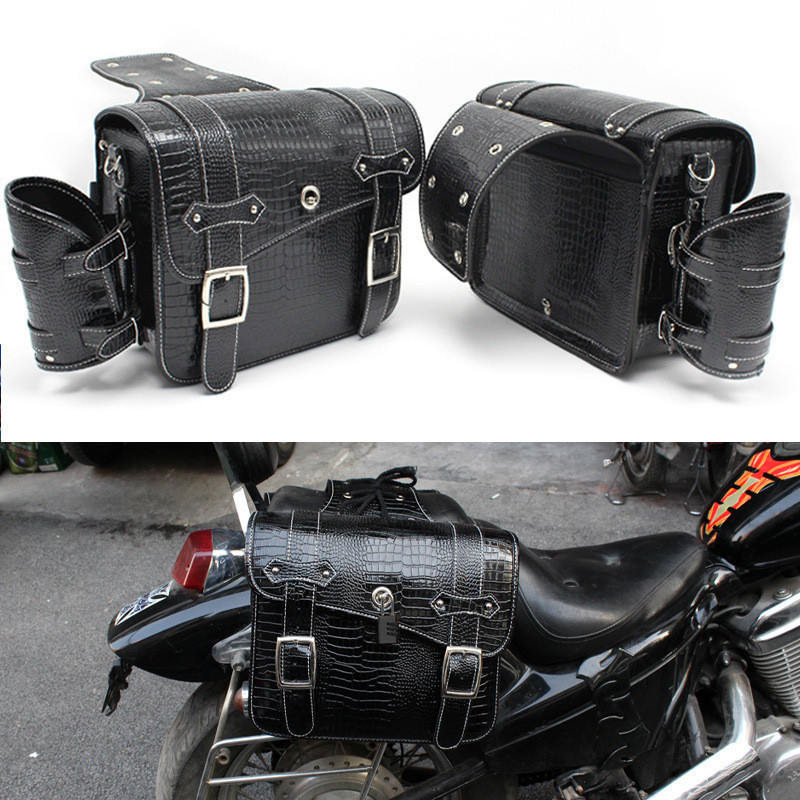 Retro Motorcycle Bag Harley Prince Side Bag Box Motorcycle Side Bag ...