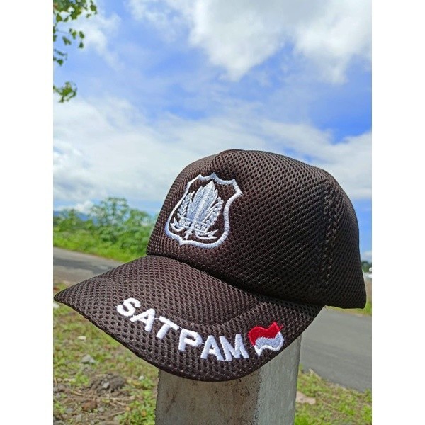 Security guard logo hat | Shopee Malaysia