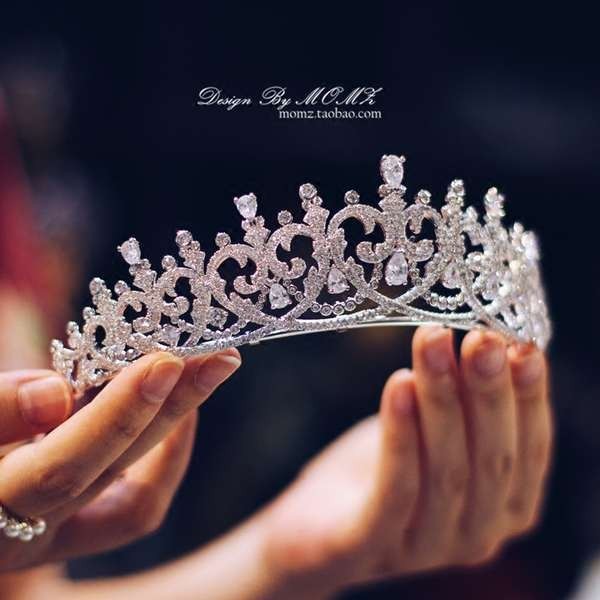 Headband Wedding Demon Cat Zhao Zhao Perancis Bridal Crown Tiara ...