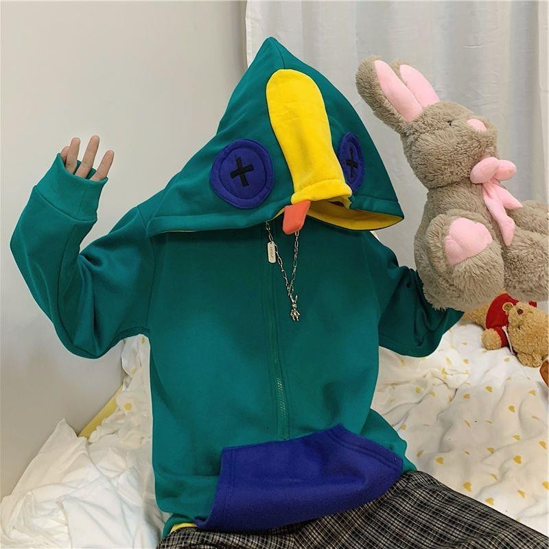 Brawl Stars Leon Baggy Coat Korean Frog Hoodie Adult fashion hoodie ...