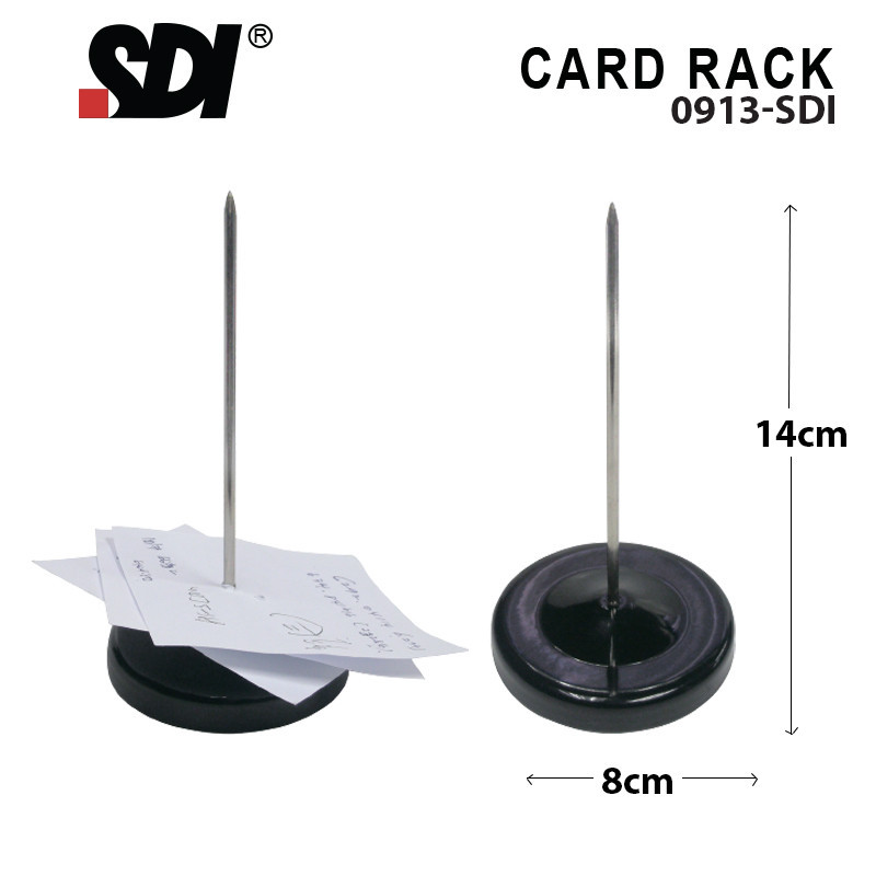 SDI 0913-SDI Paper Spear / Note Stand / Spike Files / Safe Memo Holder ...