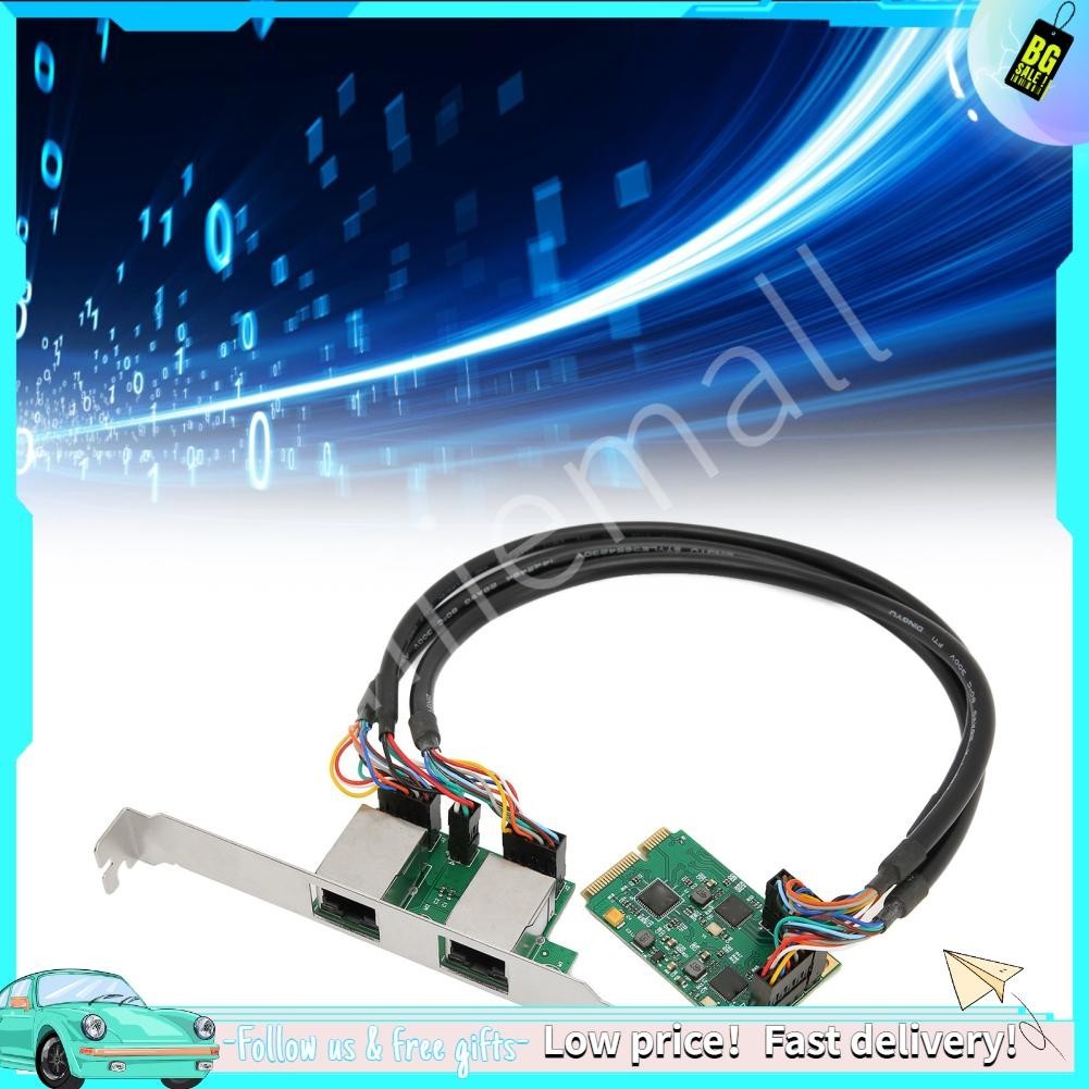 Haijiemall Mini PCIE Gigabit Ethernet Card RJ45 Interface 10 100 ...