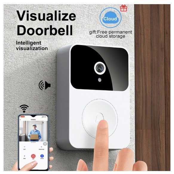 X9 Doorbell With Camera WIFI Hd Smart Night Vision Wireless Remote ...