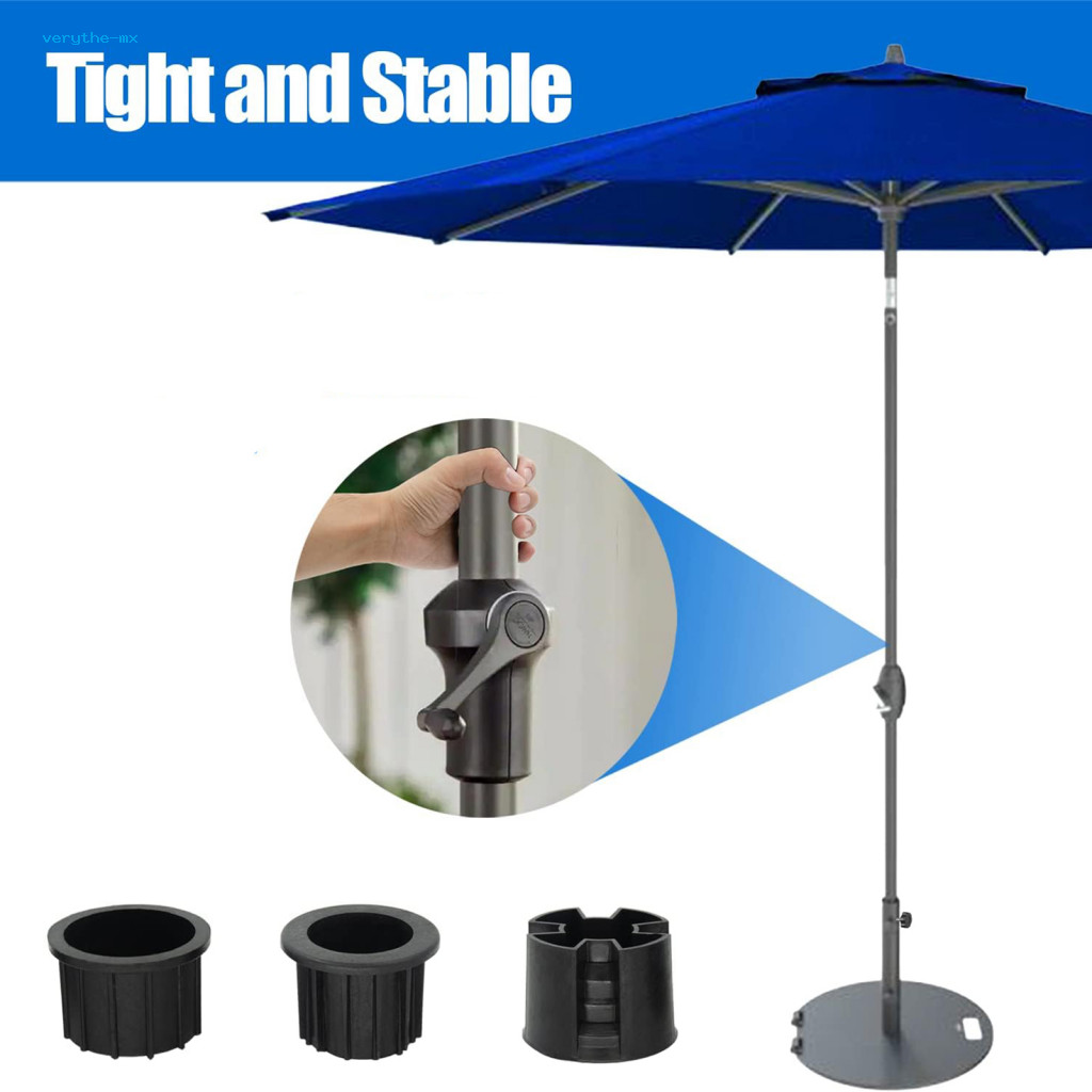 verythe Heavy Duty Umbrella Pipe Sleeve Umbrella Base Tube Pipe Sleeve ...