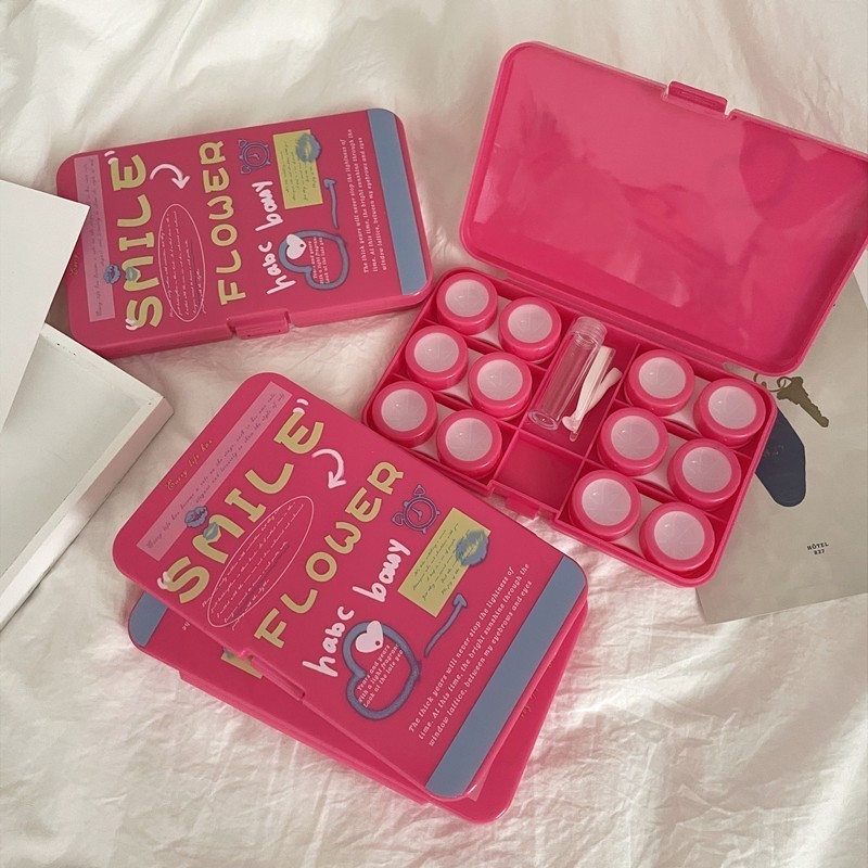 (Box Included) Black, Pink, Purple And Blue Box With 6 Pieces In One ...