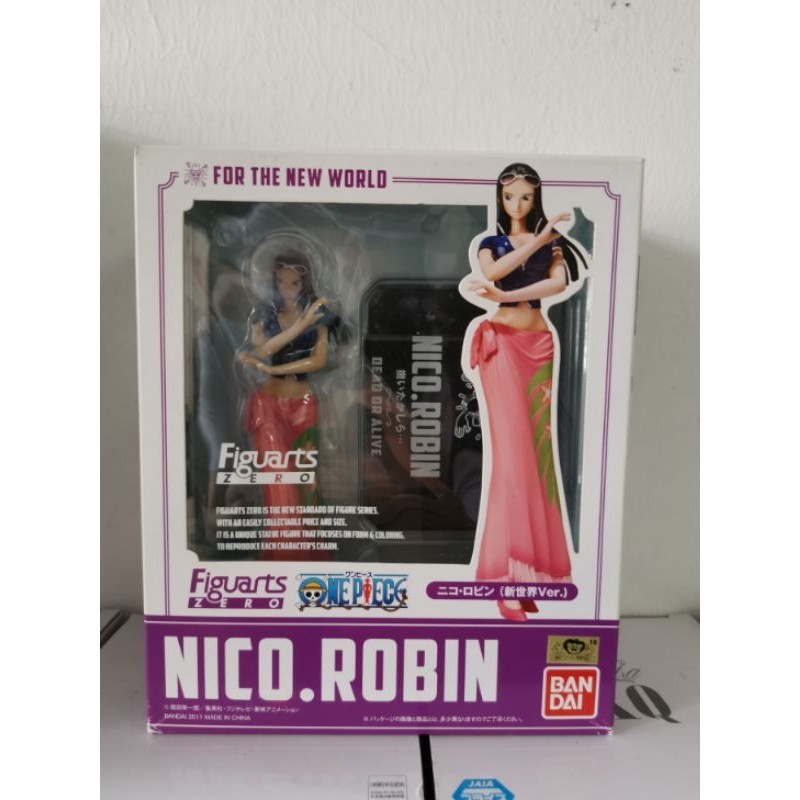 ONE PIECE Figuarts Zero NICO ROBIN New World BANDAI FIGURE (Japan Ver ...