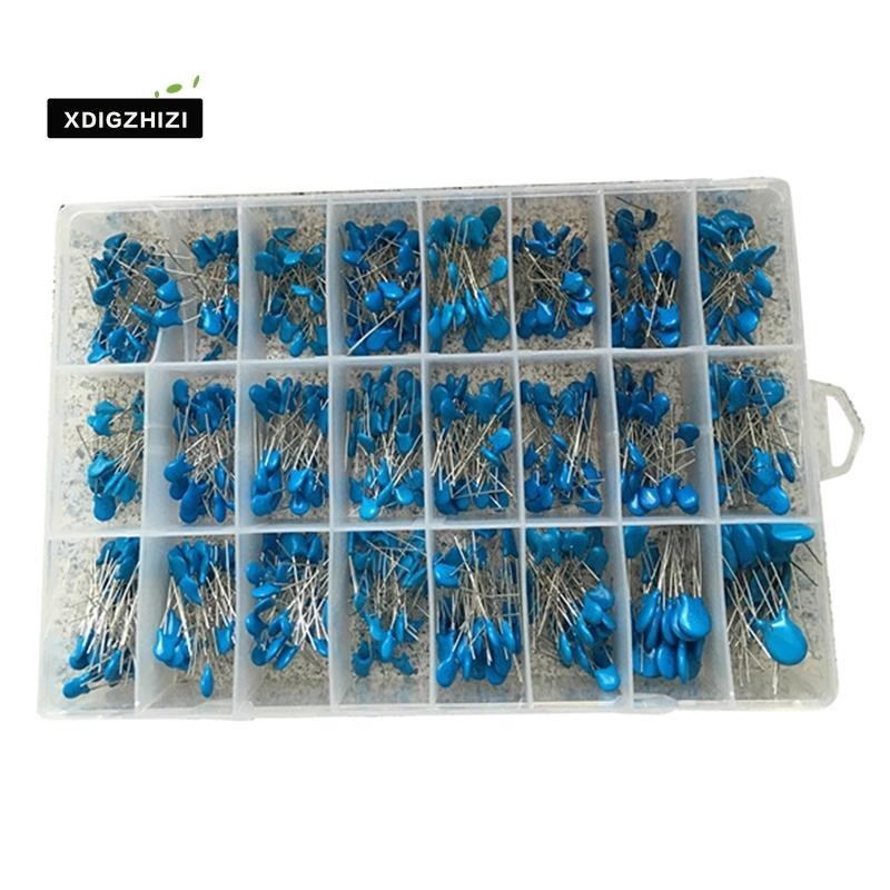 700PCS/Lot 1KV 1000V 10PF-821PF 24Values Assorted Kit High-Voltage ...