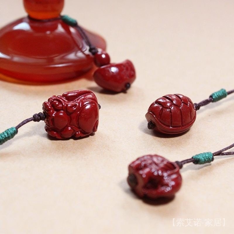 Cinnabar Teapot Rope Bolt Pot Lifting Slippery Clay Pot Cup Lid ...