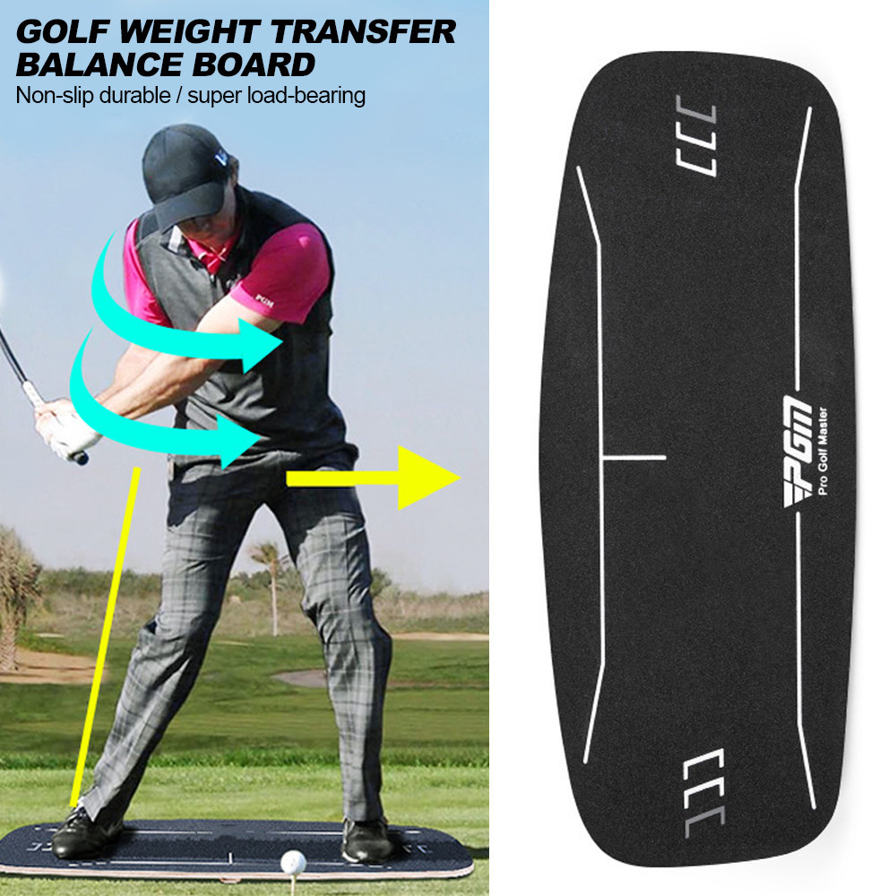PGM Golf Swing Center of Gravity Transfer Plate Improve Balance and Stabilize Beginners Increase ...