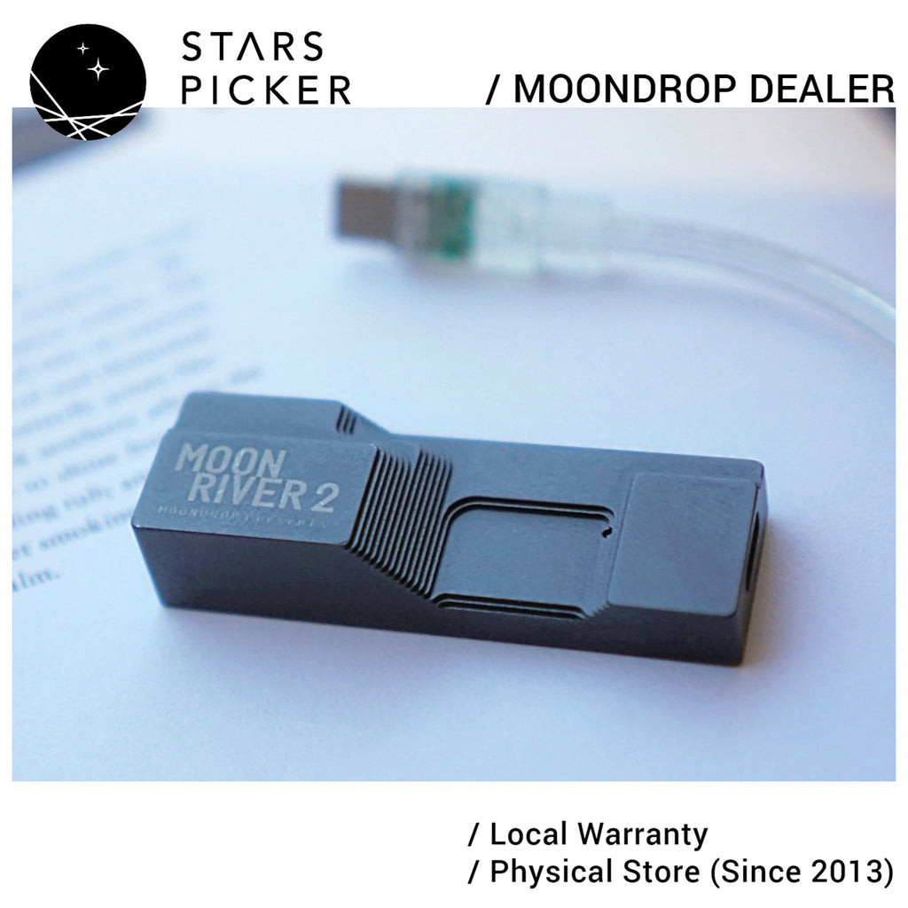 Moondrop Moon River 2 / Moonriver 2 - Dual DAC CS41398 Portable USB DAC ...