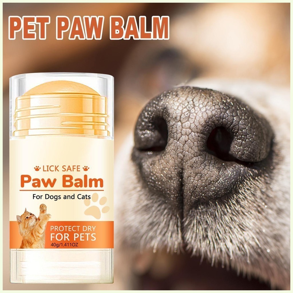40g Dog Paw Balm Natural Lick Safe Paw Balm for Dogs Dog Paw Blam ...