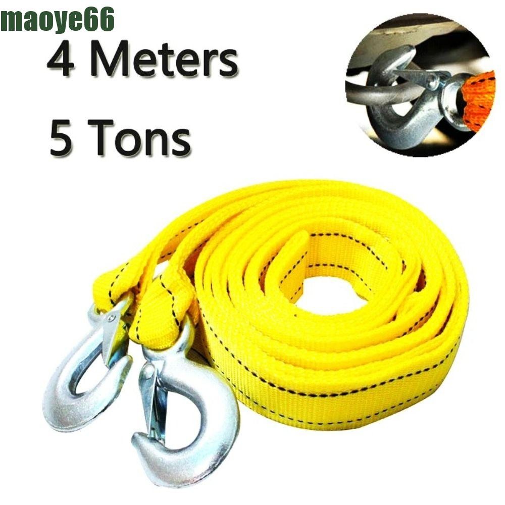 MAOYE Car Tow Cable, Heavy Duty High Strength Trailer Rope, Tow Cable ...