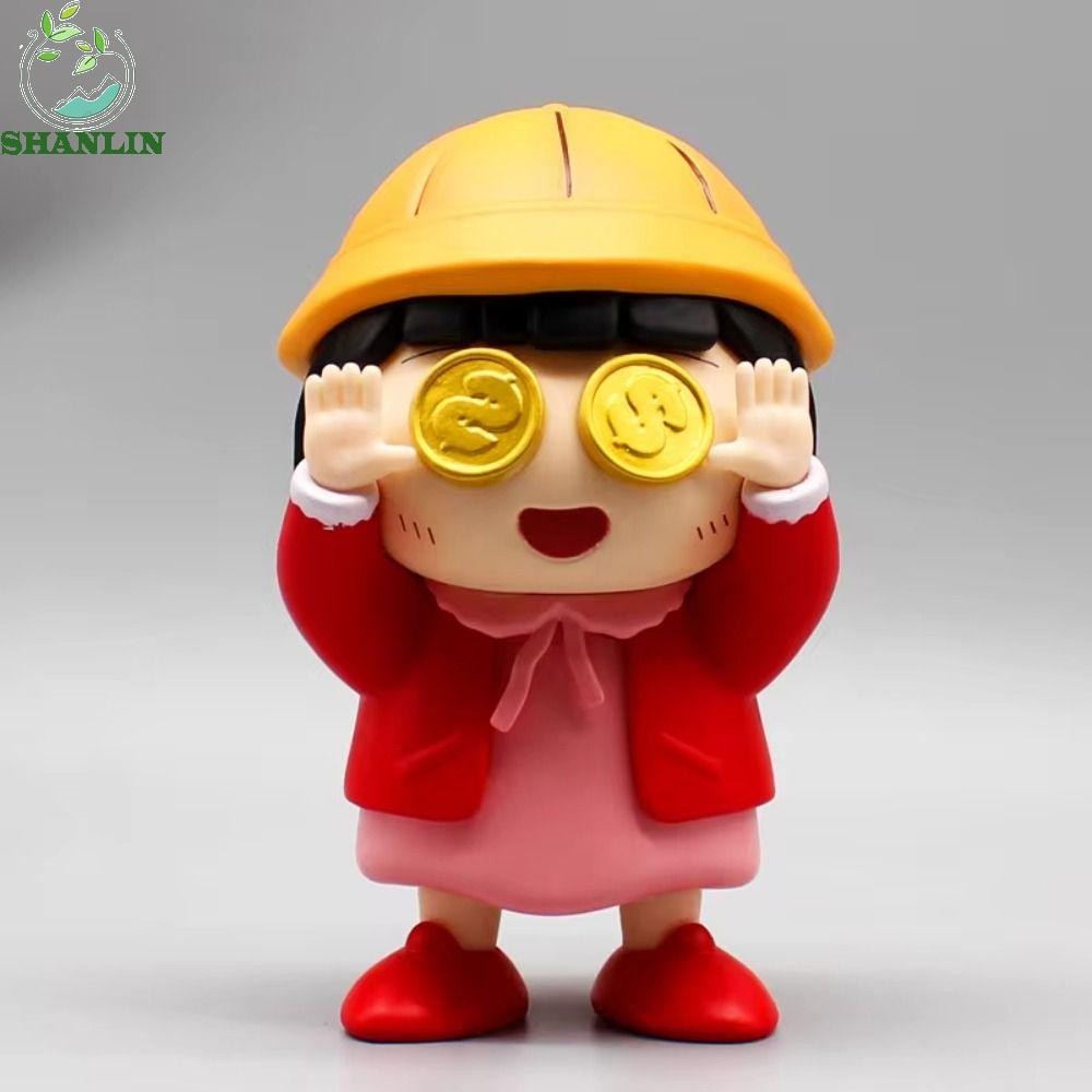SHANLIN Crayon Shin-Chan Anime Figure, Kawaii Funny Chibi Maruko-Chan ...