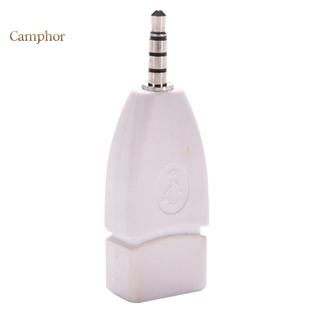 Camphor Vehicle 35mm Male Aux Audio Plug Jack to USB 20 Female ...