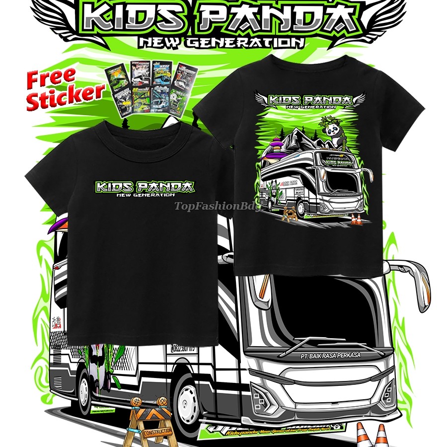 Ran - KIDS Bus Clothes KIDS PANDA NEW JETBUS 5 Vector Bus Mania Front ...