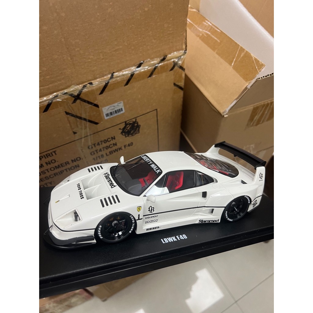 Gt Spirit 1: 18 LB-Works Ferrari F40 White Tokyo Auto Show 2023 GT470 | Shopee Malaysia