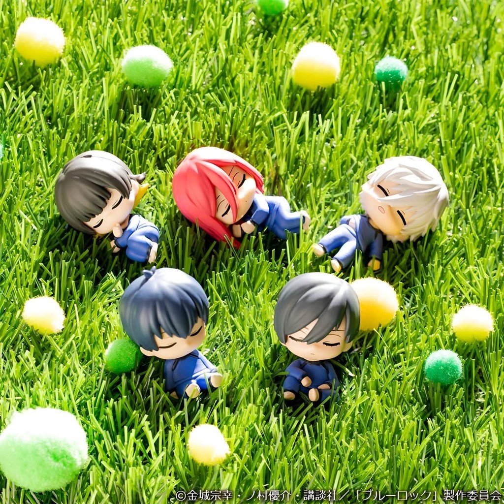 Blue LOCK TEPAR BLIND BOX SERIES DISPLAY FUNNY FIGURES GEMAS FIGURE ...