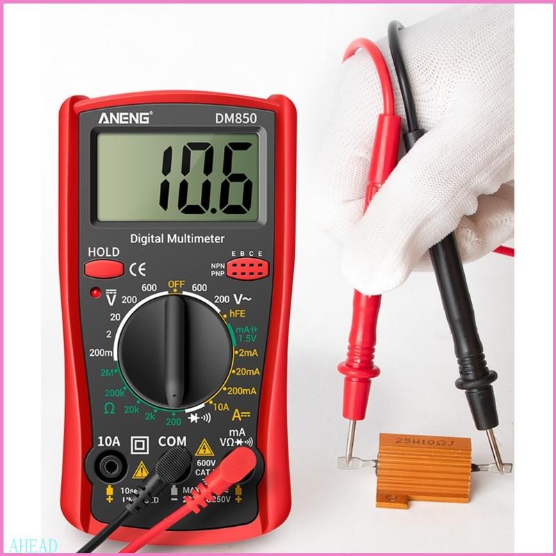 Ahead Profesional Clamp Meter Multimeter DM850 Auto- ranging Multimeter ...