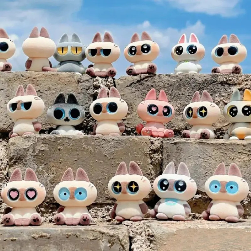 【100% Authentic】Azukisan's Siamese Cat Bean Paste Moe Series Blind Box ...